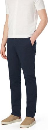 Daniel Hechter Herren Chino blau Baumwoll-Stretch