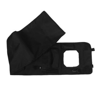 TOPBATHY Baluue Wandh&auml;ngetasche H&auml;ngeorganizer f&uuml;r Schulspinde und Fitnessschr&auml;nke Schwarze Aufbewahrungstasche mit Mehreren F&auml;chern Platzsparender Spind Organ