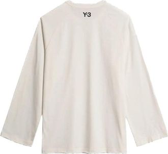 adidas Striped Long Sleeve T-Shirt - White