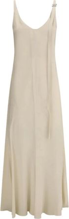 Sportmax Femme, Robes, Beige, Taille: 34 FR Maxi Robes