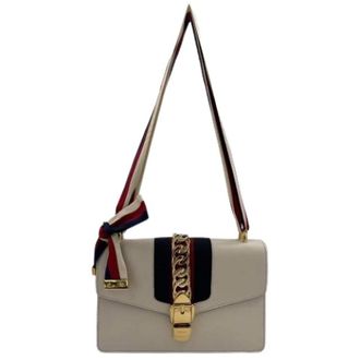 Gucci Pre-owned Vintage Schultertasche - - Pre-owned - Damen - Wei&szlig; - ONE SIZE