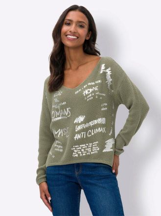 Heine Strickpullover Pullover Langarm