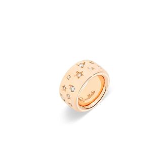 POMELLATO Maxi Diamantring - - Accessories - Damen - Gelb - 53 MM