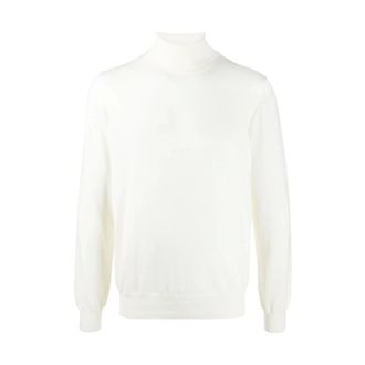 La Fileria Homme, Pulls, Blanc, Taille: 2XL Pull &agrave; col roul&eacute;