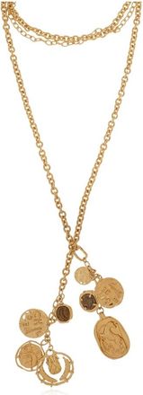 Chloé Femme, Accessoires, Jaune, Taille: ONE Size Brass Necklace