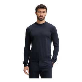 Emporio Armani Maille col rond - Homme - Pulls - Bleu - Taille: M