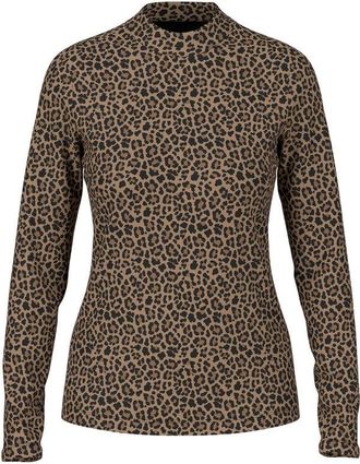 Marc Cain Damen Langarmshirt aus Baumwollmix