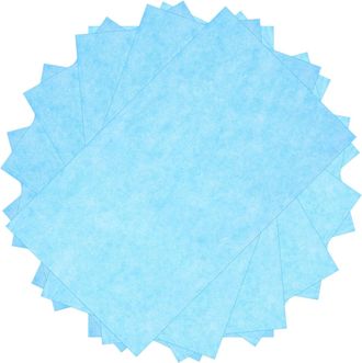 Pretyzoom 100 Stück Einweg Fußmatten Wasser Ölbeständig aus Atmungsaktivem Vliesstoff Hygienische Spa und Massage Bettauflagen für Kosmetikstudio Fußbad und Mas