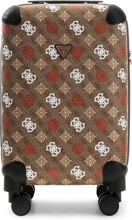 Guess Trolley Eliette Logo 18 in 8-Wheeler Latte Logo/Ginger Hellbraun 54cm