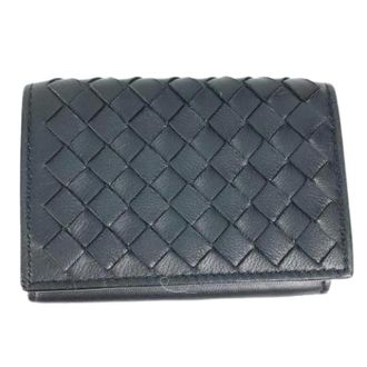 Bottega Veneta Portefeuille Pre-owned (tri-pli) - Homme - Pre-owned - Noir - Taille: ONE Size