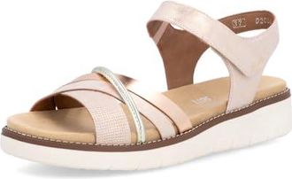 Remonte Rieker Remonte Damen D2058 Sandalen, Sandale, rosa