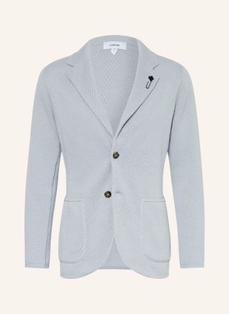 Lardini Lardini Stricksakko Extra Slim Fit grau