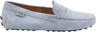Tod's Femme, Chaussures, Bleu, Taille: 36 EU Gommino 22L Loafer