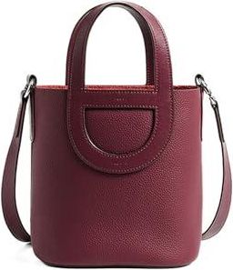 Generic Sac seau en cuir tendance pour femme. Sac &agrave; main de luxe avec poign&eacute;e sup&eacute;rieure, bandouli&egrave;re amovible et compartiment int&eacute;rieur pour les voyages