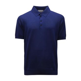 Goes Botanical 402 3342 Polo - - Tops - Herren - Blau - XL