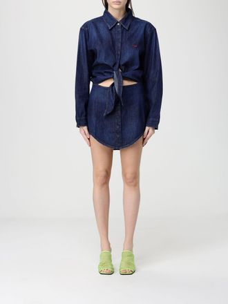 Diesel Kleid DIESEL Damen Farbe Blau