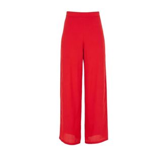 Pennyblack Femme, Pantalons, Rouge, Taille: 44 FR Piqu&eacute; Jersey Pantalons