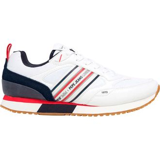 Pepe Jeans London Herren Dublin Half M Sneak, wei&szlig;, 6 UK