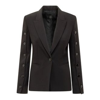Pinko Pinko, Femme, Vestes, Noir, Taille: 40 FR Garuta Blazer