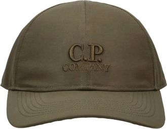 C.P. Company C.p. Company, Homme, Accessoires, Vert, Taille: L Chapeau avec logo