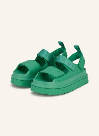 UGG Plateau-Sandalen Goldenglow gruen
