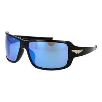 Police Rechteckige Sonnenbrille - - Accessories - Herren - Schwarzk - ONE SIZE