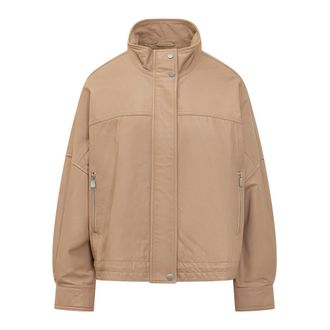 Pinko Bailee Blouson - - Jackets - Damen - Beige - XS