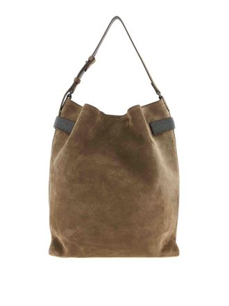 Brunello Cucinelli Schultertasche - Braun