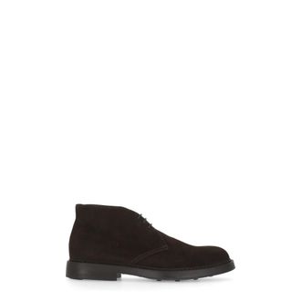 Doucal's Braune Wildleder Schn&uuml;rschuhe - - Shoes - Herren - Braun - 40 EU