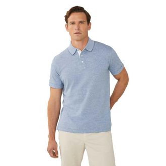 Hackett Herren Heritage Shorts Polo, Blau (Chambray Blue), XS