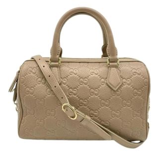 Gucci Sac &agrave; main vintage doccasion - Femme - Pre-owned - Beige - Taille: ONE Size
