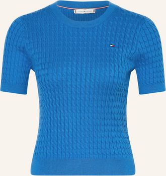 Tommy Hilfiger Strickshirt blau