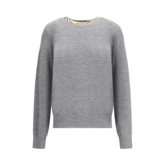 Burberry Damen, Strickwaren, Grau, MGr&ouml;&szlig;e