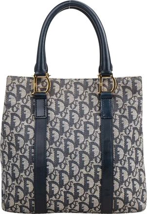 Dior Crossbody Bags - Christian Dior Trotter Monogram Handbag - Gr. unisize - in Blau - für Damen