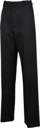 Maison Margiela Femme, Pantalons, Noir, Taille: 38 FR Wide Pantalons