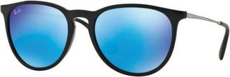 Ray-Ban Femme, Accessoires, Noir, Taille: 54 MM Erika Lunettes de soleil