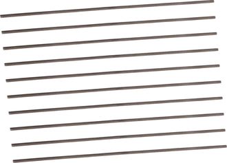 Angoily 10 Stück Teiliges Hochtemperaturbeständiger Wolframdraht für Keramik Schmuckbrennöfen Vielseitiges Brenndrahtzubehör für Keramik Schmuckherstellung Gr