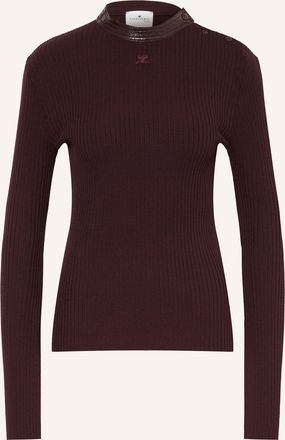 Courr&egrave;ges Pullover rot