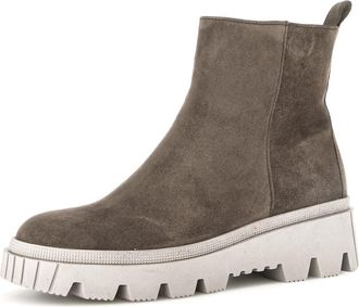 Gabor Damen Biker Boots, Frauen Stiefeletten,Wechselfu&szlig;bett,Best Fitting,Winterstiefeletten,Winterschuhe,gef&uuml;ttert,braun (dust),37.5 EU / 4.5 UK