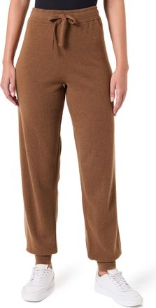 GANT Damen Superfine Lambswool Knit Pants Hose, WARM Khaki, M