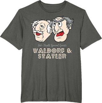 Disney Die Muppets Sp&auml;tabend Waldorf und Statler T-Shirt