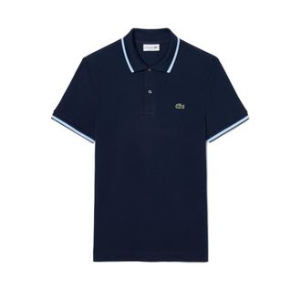 Lacoste Homme, Tops, Bleu, Taille: 2XL Polo Chemises