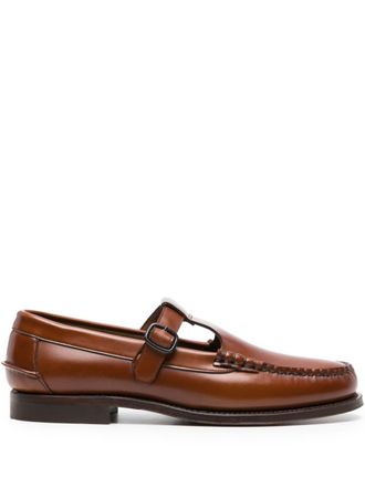 Hereu mocassins Alber en cuir - Marron