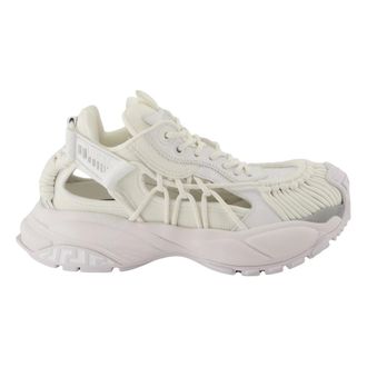 Versace Wei&szlig;e Lederkorb Schuhe Fr&uuml;hling-Sommer 2025 - - Shoes - Damen - Wei&szlig; - 40 EU