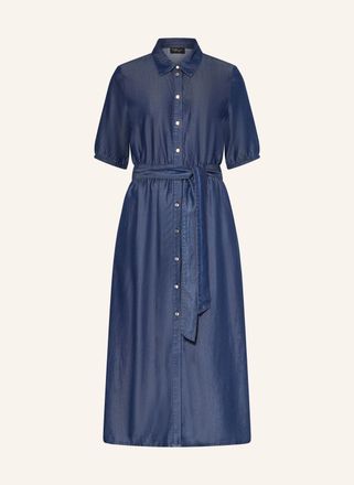 s.Oliver Black Label S.Oliver Black Label Hemdblusenkleid In Jeansoptik blau