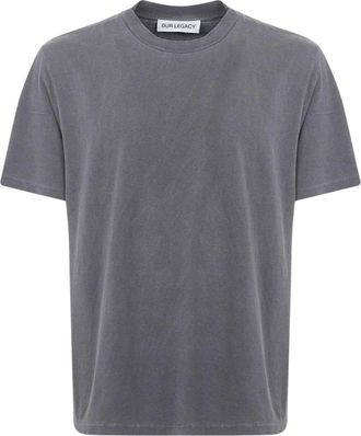Our Legacy Homme, Tops, Gris, Taille: XL Box T-Shirt