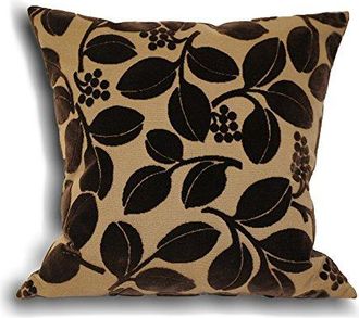 Riva Paoletti Cherries C/CASE 45X45 Chocolate, Polyester, Schokolade, 45x45cm