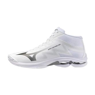 Mizuno Wave Lightning Pro Mid - - Sport - Herren - Wei&szlig; - 44 1/2 EU