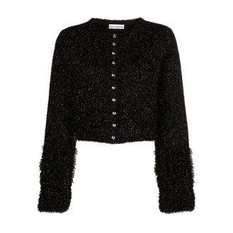 Paco Rabanne Schwarze Strickjacke - - Knitwear - Damen - Schwarzk - XS