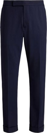 Polo Ralph Lauren Chester Hose mit Nadelstreifen - Blau